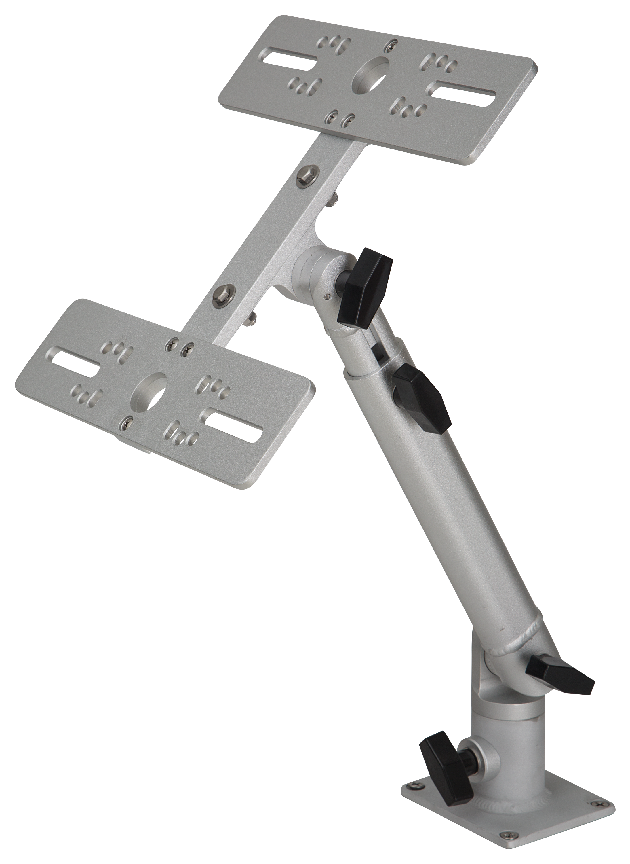 Millennium Marine Telescoping Double Graph Mount - Black | Cabela's